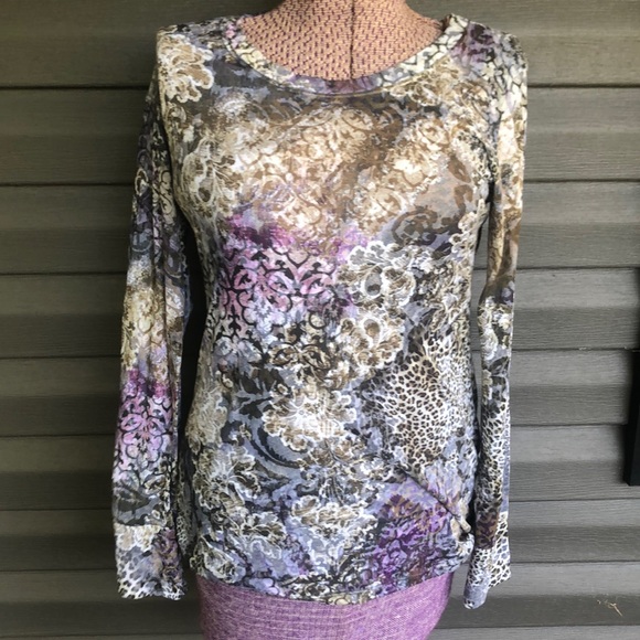 Curious Gypsy | Tops | Curious Gypsy Womens Floral Print Top | Poshmark